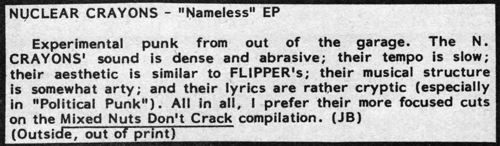 ONECHORD: Nuclear Crayons