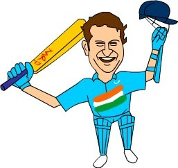 Two Decades Of Glory: Sachin Caricatures