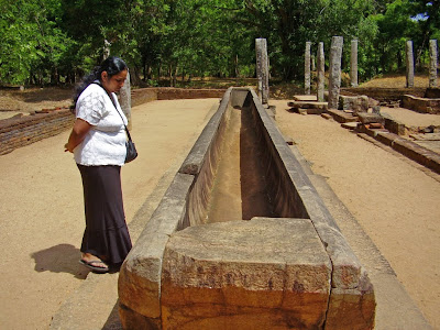 philipveerasingam: A stone trough, Anuradhapura, Sri Lanka.
