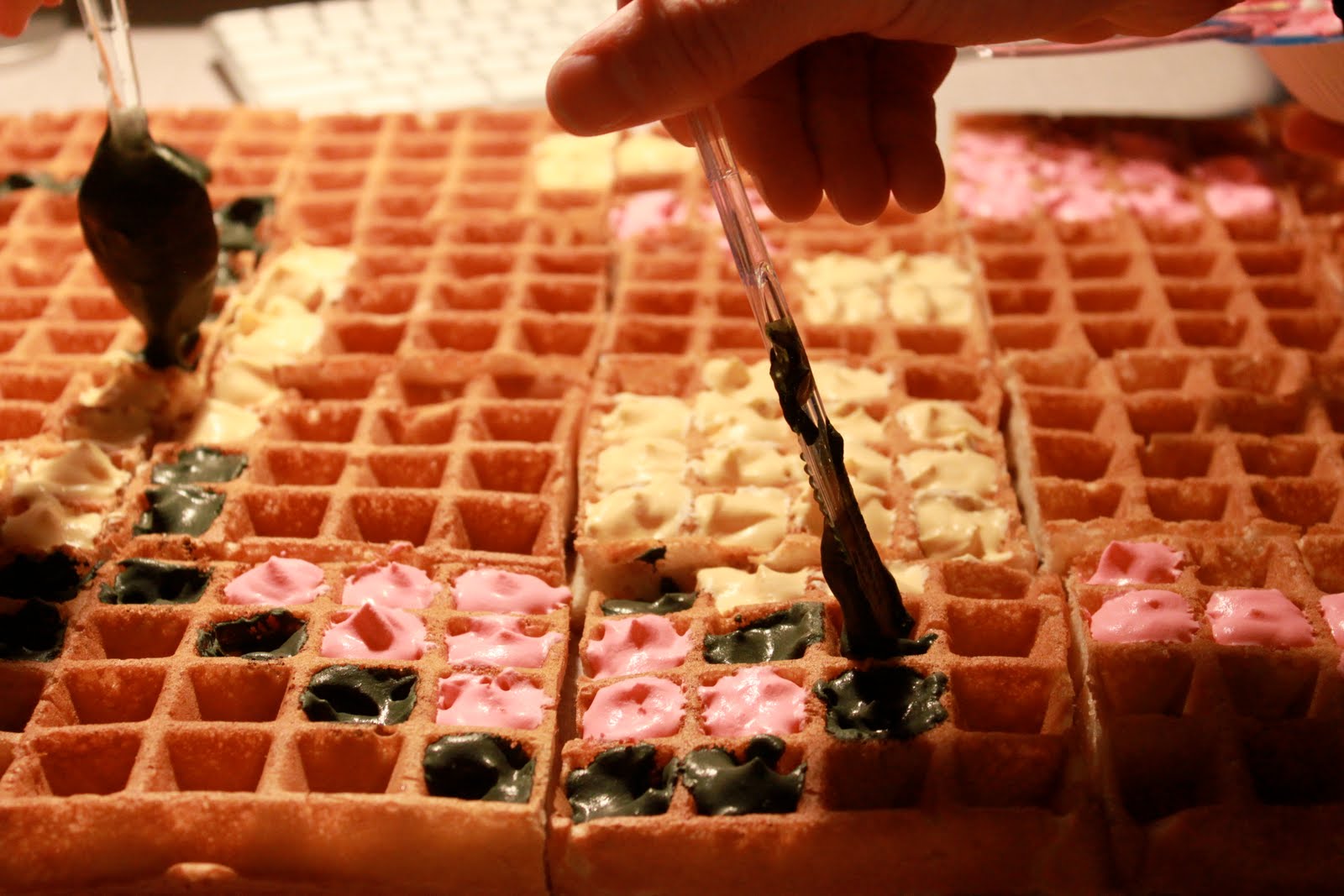 Fun Food Fight: The Art of The Waffle