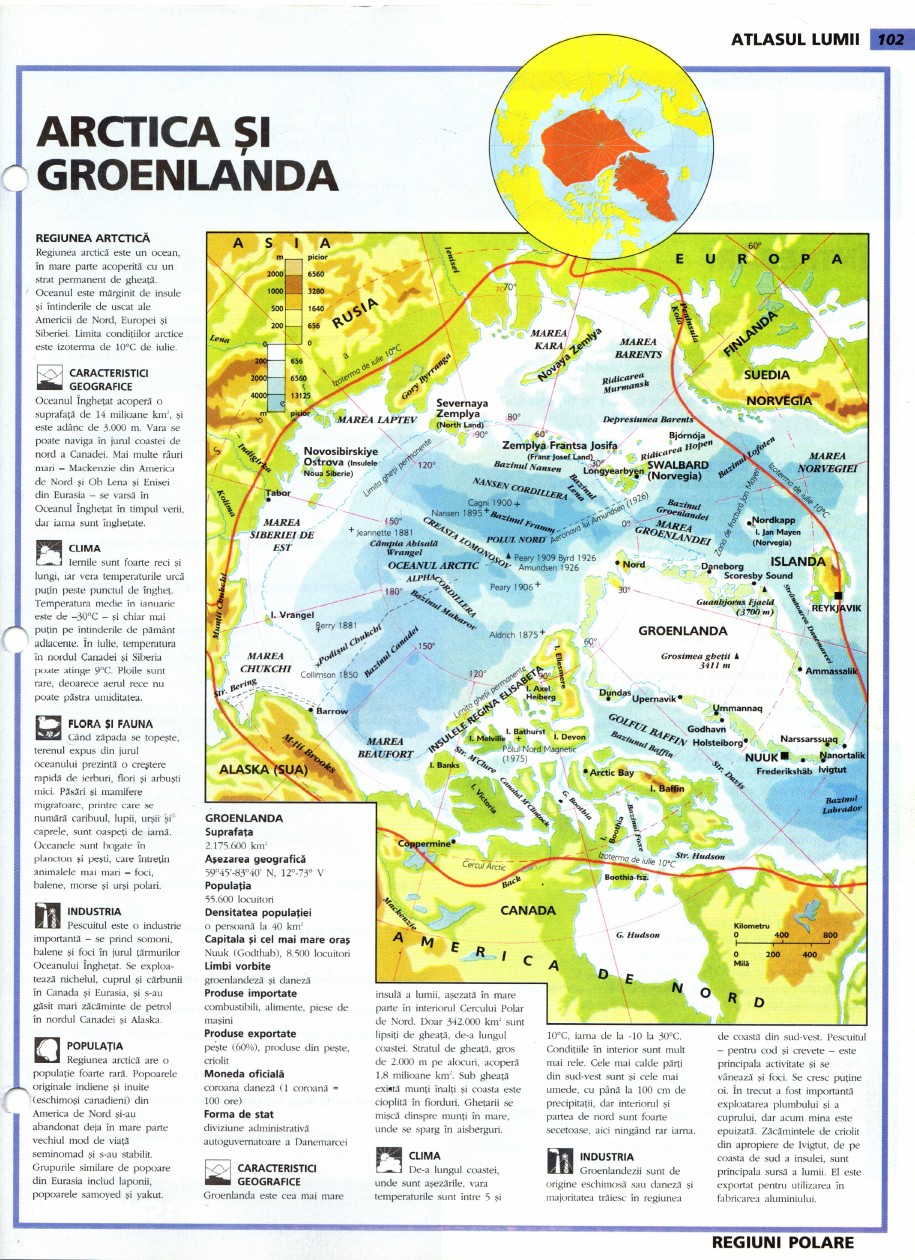 Atlasul lumii: Regiunile polare