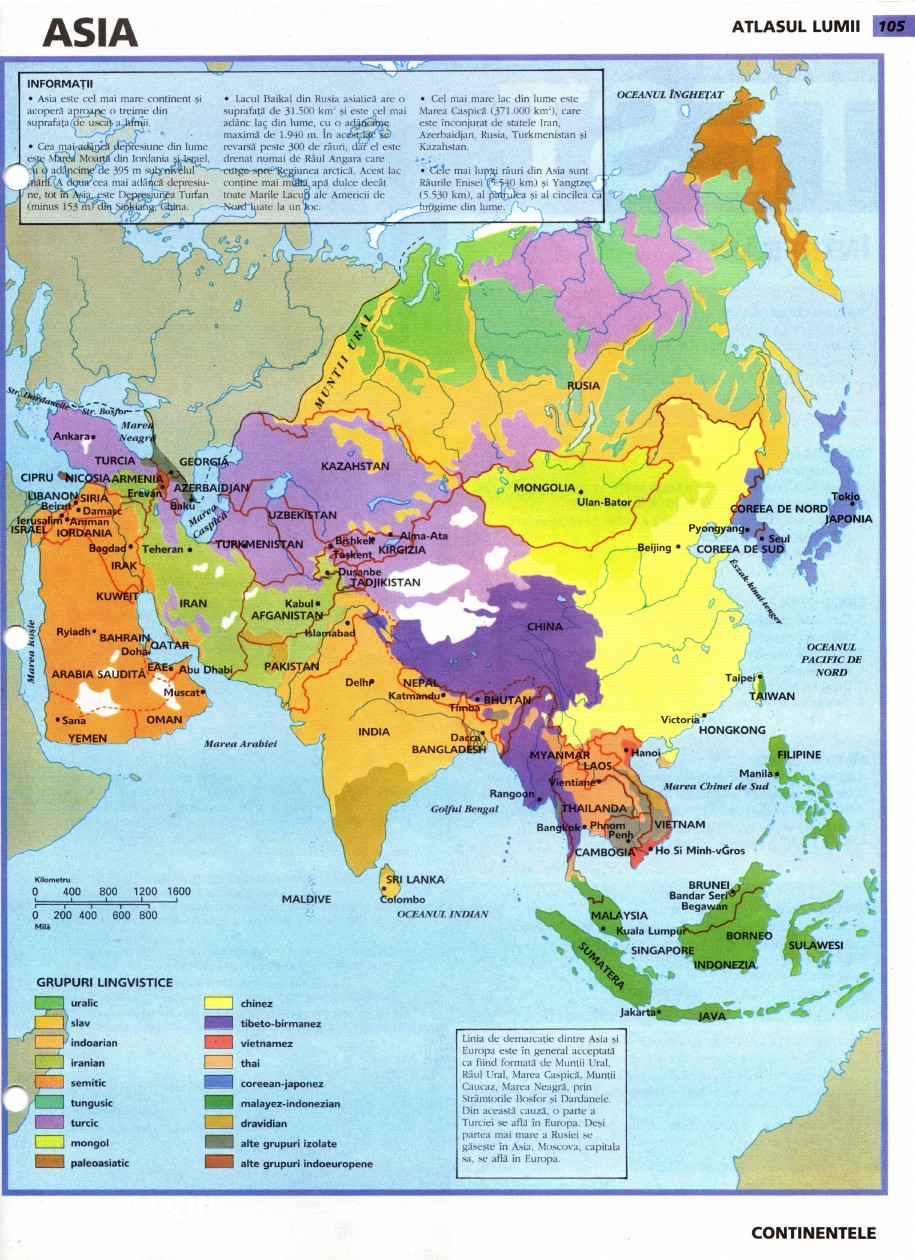Atlasul lumii: Continentele lumii