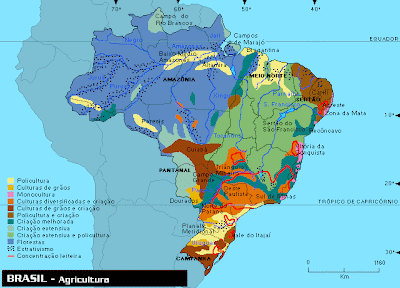 Geo Rural: Mapa da Agricultura brasileira