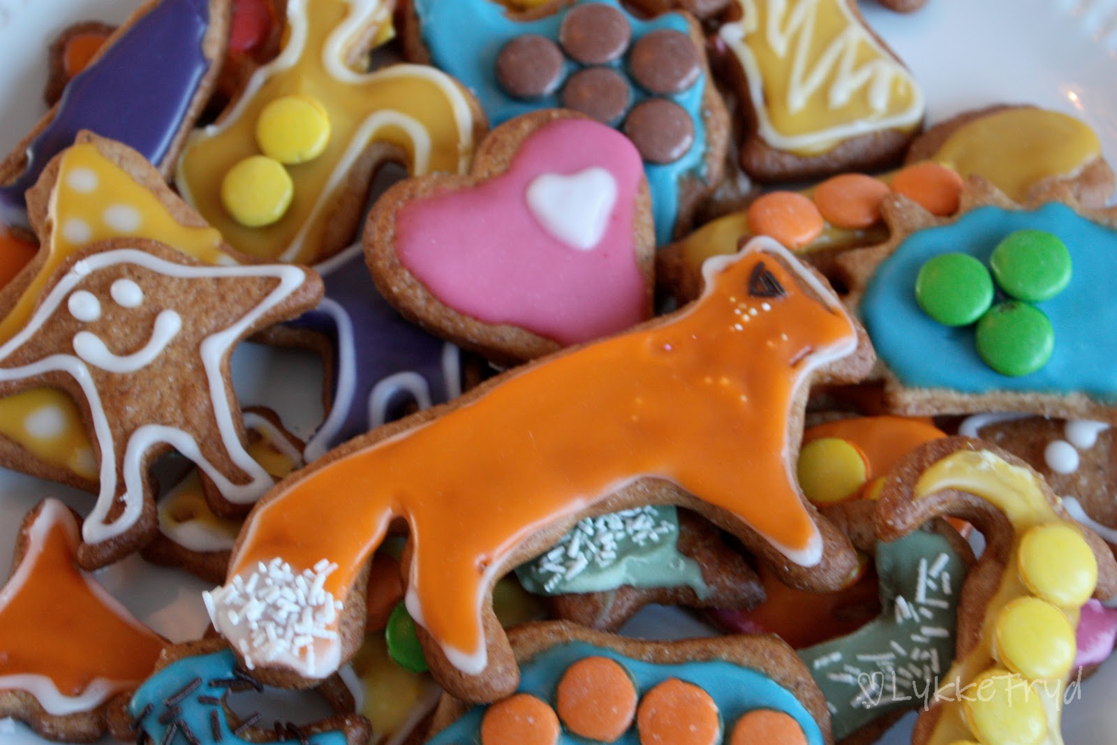 Lykkefryd: Når en pepperkakebaker baker pepperbakerkaker...