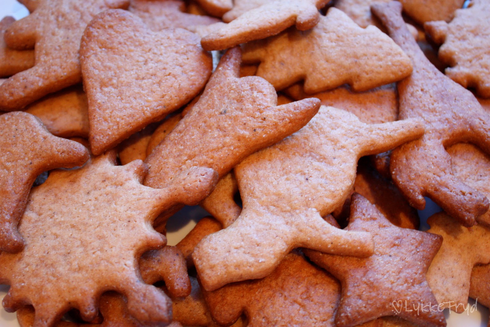 Lykkefryd: Når en pepperkakebaker baker pepperbakerkaker...
