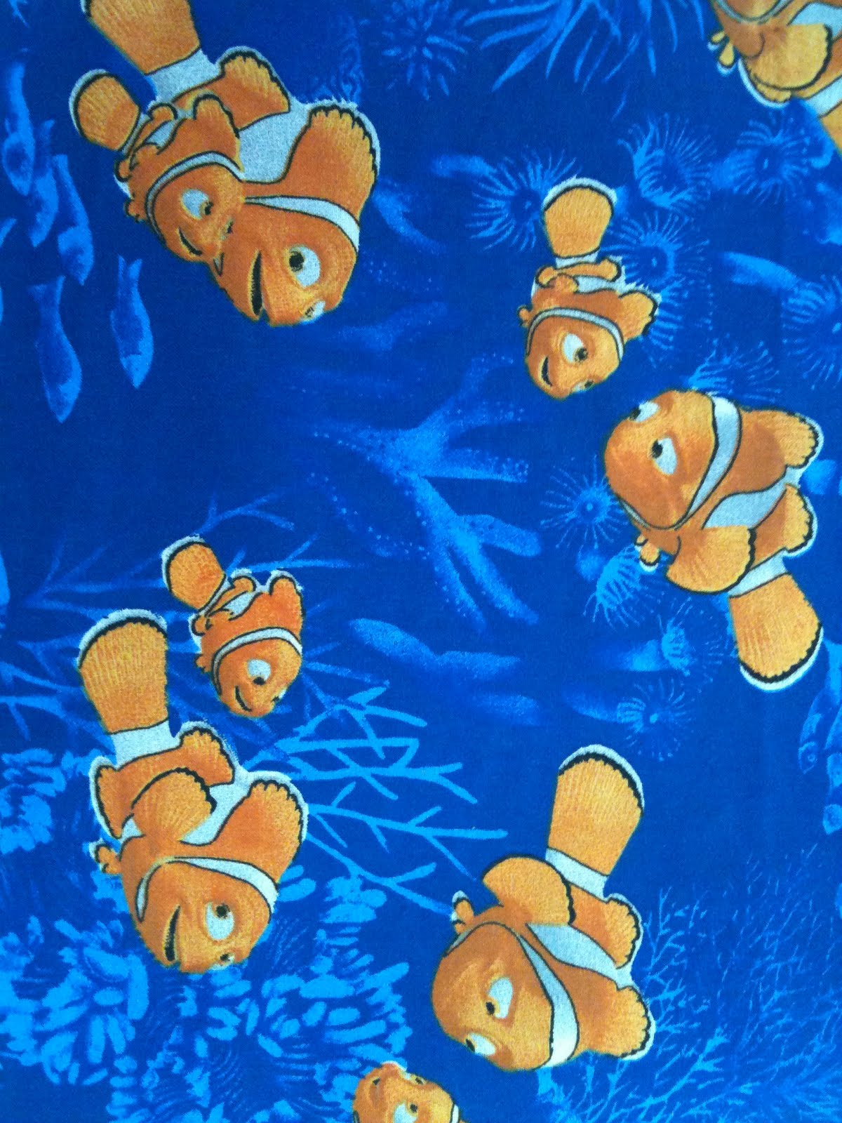 Beverly Collection - crafts, fabrics & kids' clothing: Finding Nemo!!!