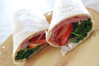 "Point-less" Meals: Strawberry Wraps