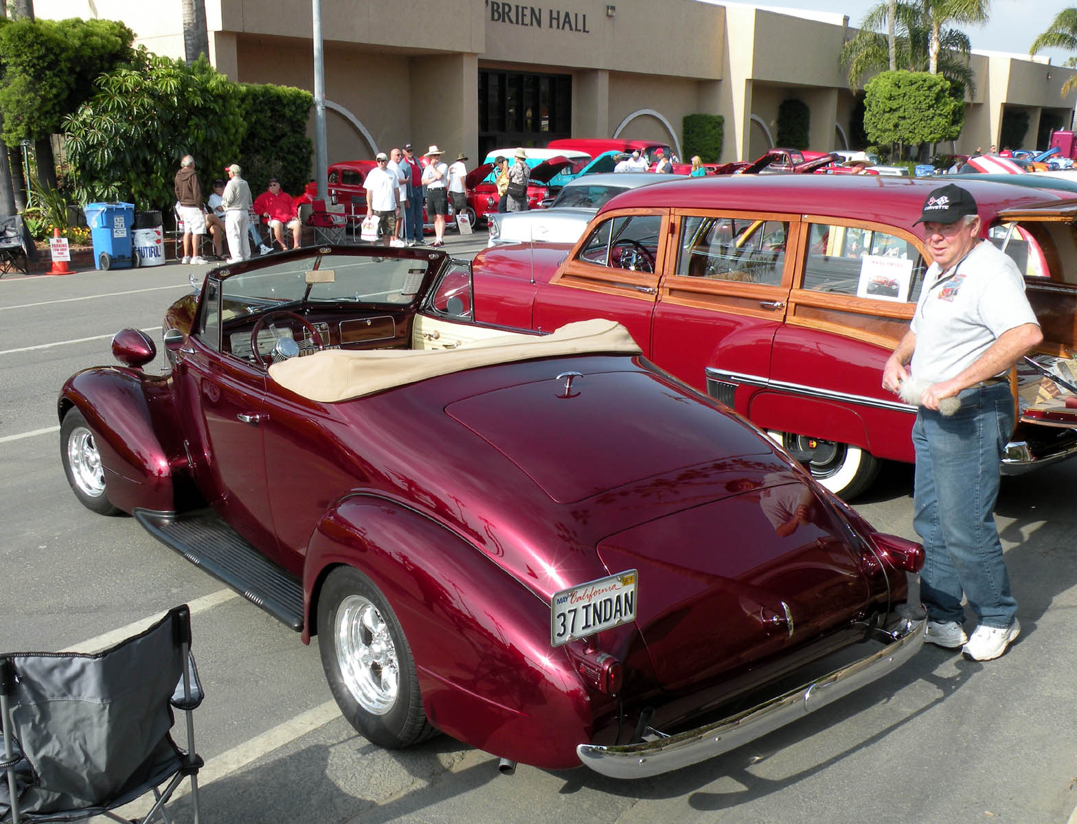 Just A Car Guy: '37 Pontiac convertible from Sacramento, custom made ...