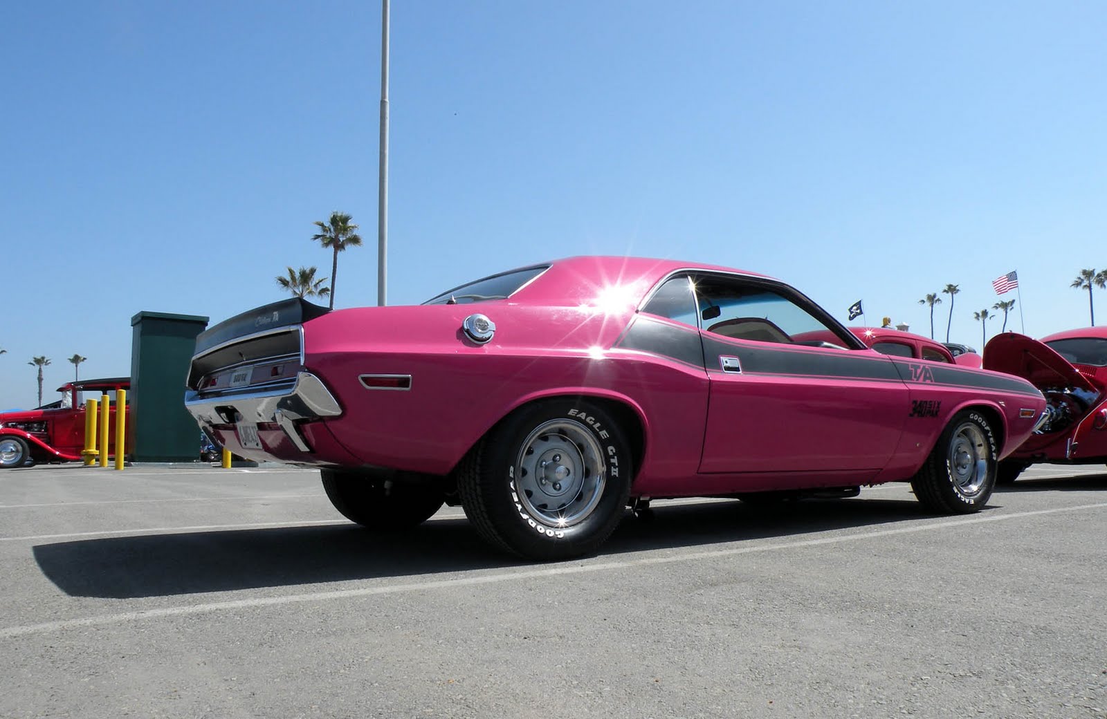 Just A Car Guy: Panther Pink 1970 Challenger T/A