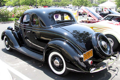 Just A Car Guy: a 36 and a 37 Ford comparison, lots of radical changes ...