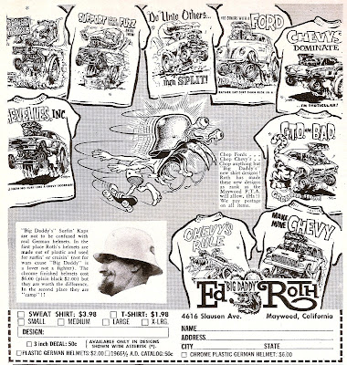 Just A Car Guy: Ed "Big Daddy" Roth advertisements from 1966 for his ...