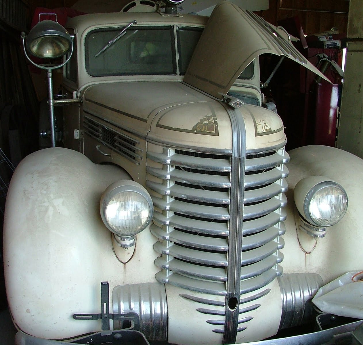 Just A Car Guy: 9000 original mile Diamond T fire truck has been ...