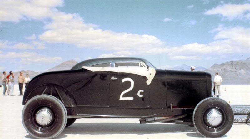 Just A Car Guy: new color photos of 1940's dry lake bed hot rod racing