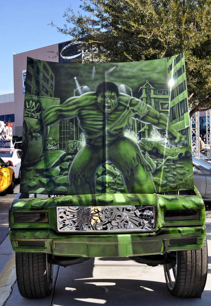 New Car Automotive: The Hulk inspired airbrushing, all over this Chevy ...
