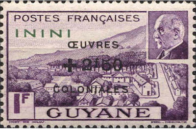La France sur les timbres du monde : French presence on stamps: ININI