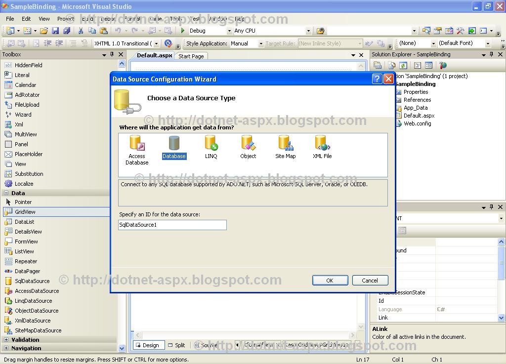 Project Csharp C How Can I Bind Data In Aspnet Gridview