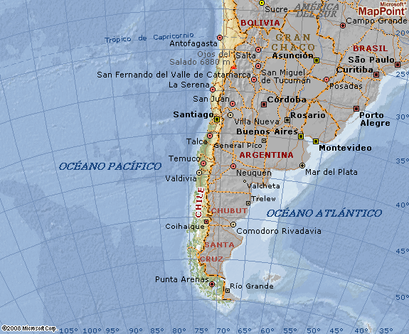 Chile: Mapa