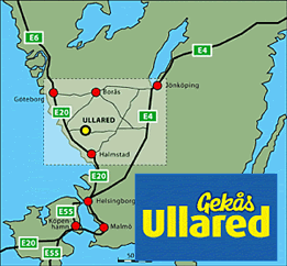 Ullared Karta Sverige | Karta