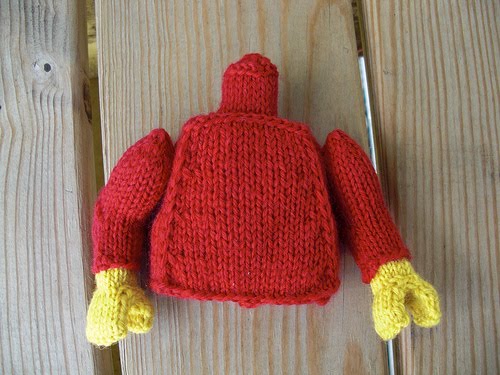 Minifelts: Knitted Lego