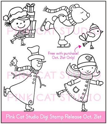 Live, laugh, love... dream big!: All *NEW* Winter Digi stamps from Pink ...