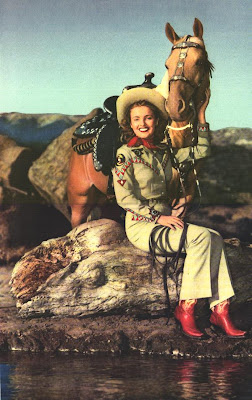 Golden Girl of the West: Vintage Cowgirl