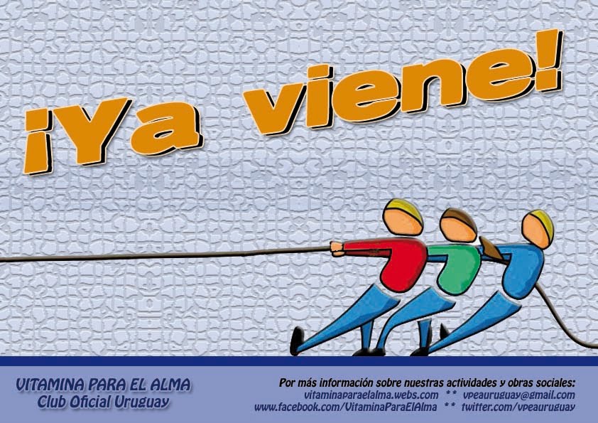 * VITAMINA PARA EL ALMA * CLUB OFICIAL DIEGO TORRES URUGUAY: YA VIENE...