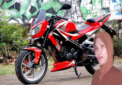 MOTORCYCLES: Modified Suzuki Satria FU 150 'Street Fighter