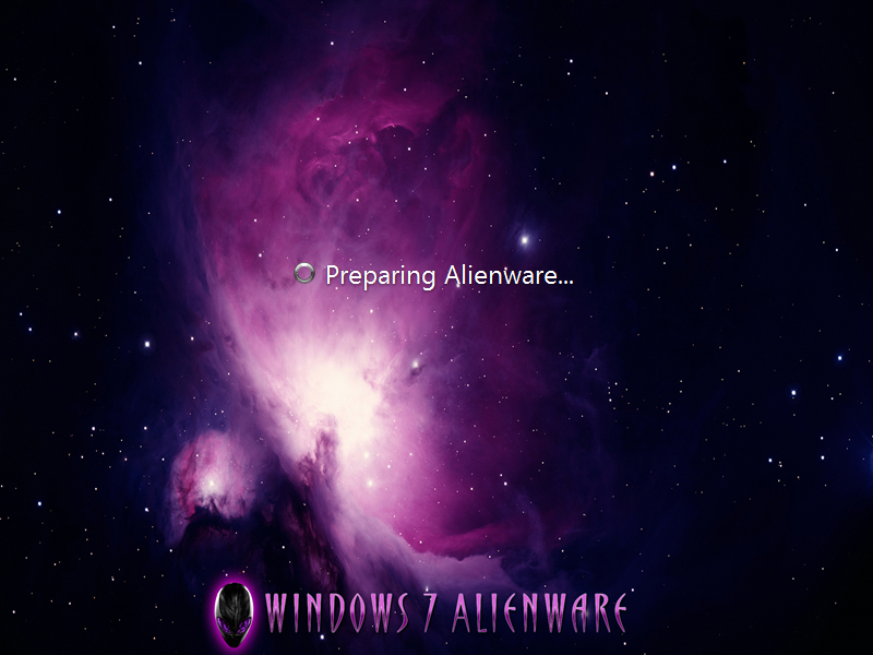 Customized Windows 7: Windows 7 Alienware 2010 x86 and x64
