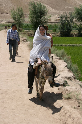 Stories from Josh & Carrie: Deaf School & Donkey Riding!!! Yee-haaa