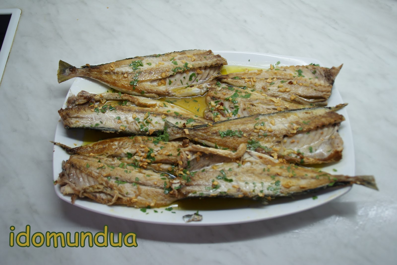 idomundua: CHICHARRO A LA PLANCHA