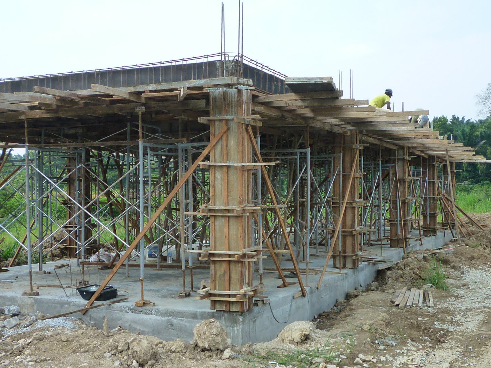 SiSiQing Swiftlet Blog: Columns and Slab structures