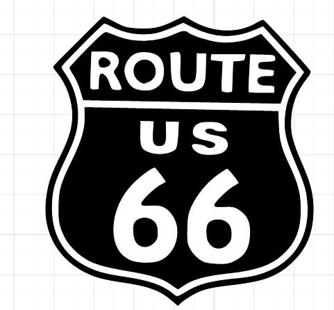 Route 66 Font Pics