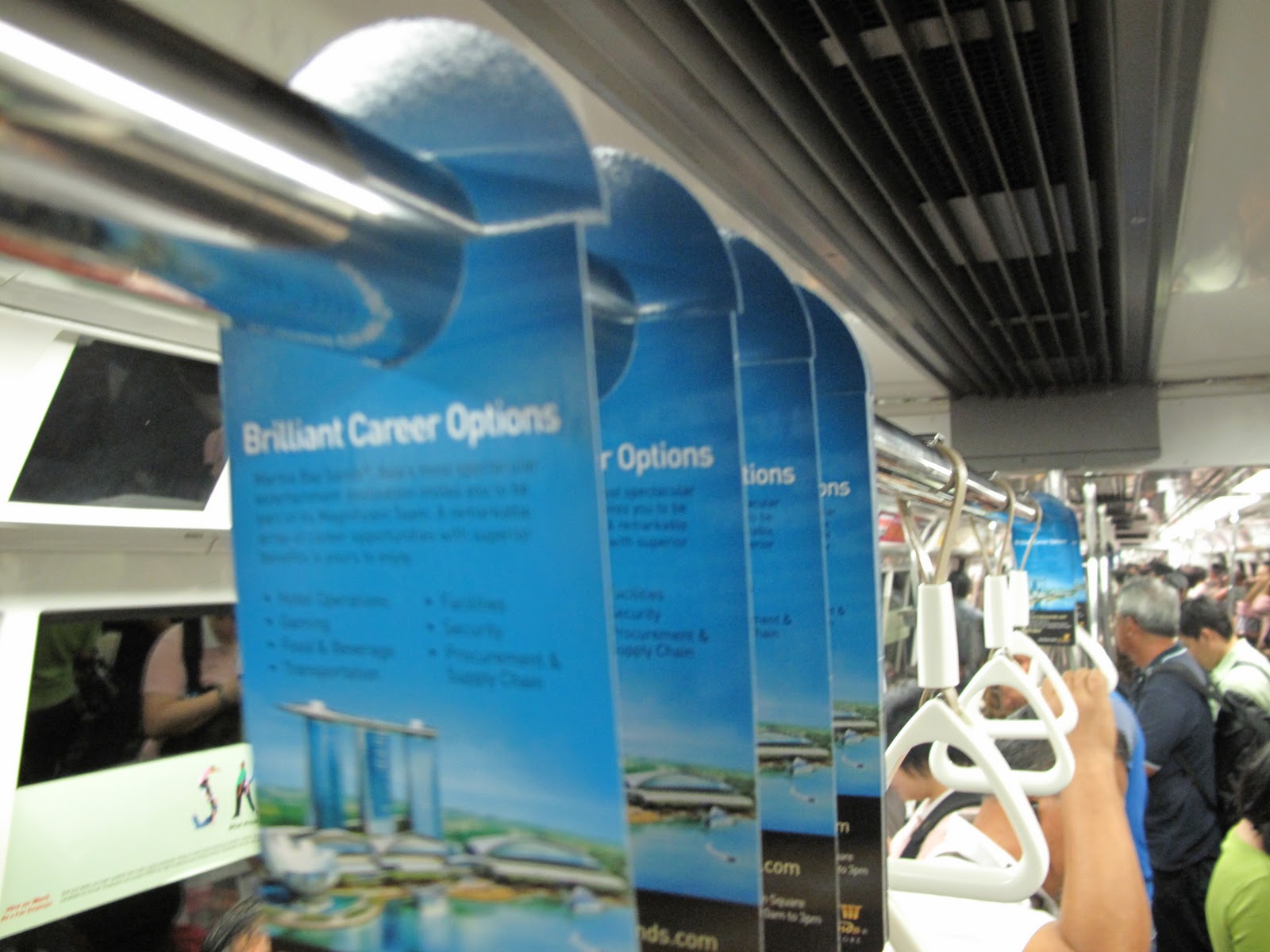 Taking Home Train Ads in Singapore | K Bulsuk: Full Speed Ahead