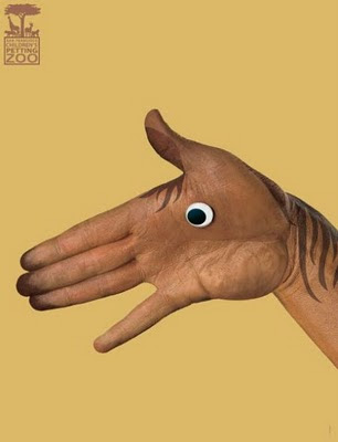 Welcome to FunnyDust: 30 Brilliant Painted Hands in Advertising (30 Photos)