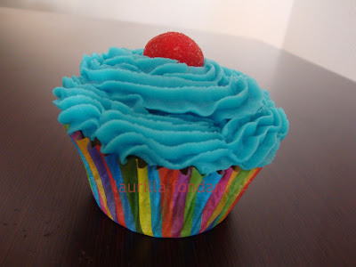 laurilla fondant: CUPCAKES AZULES AZULES AZULES