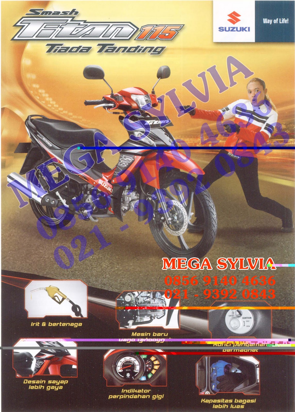 DEALER MOTOR SUZUKI: SMASH TITAN 115 SR