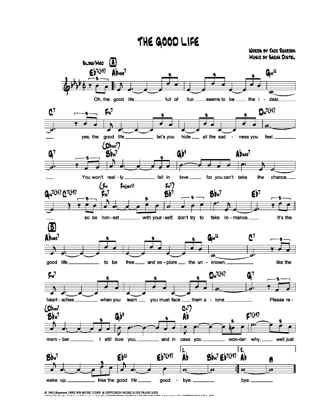 The Good Life: The Good Life (1963)