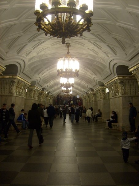 Rusija: Moskva-metro