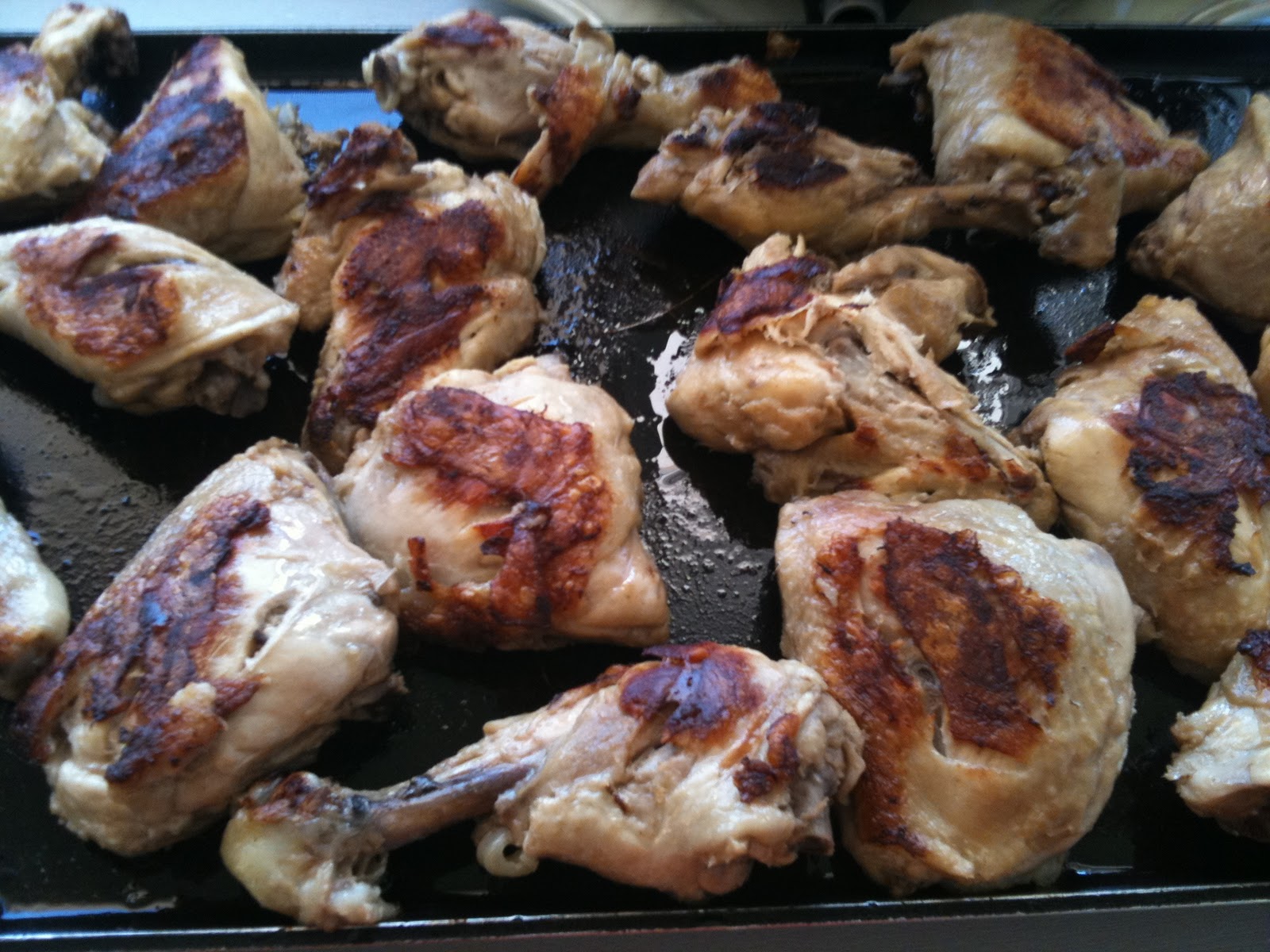 AJOBLANCO con mango: Frango à Cafriela