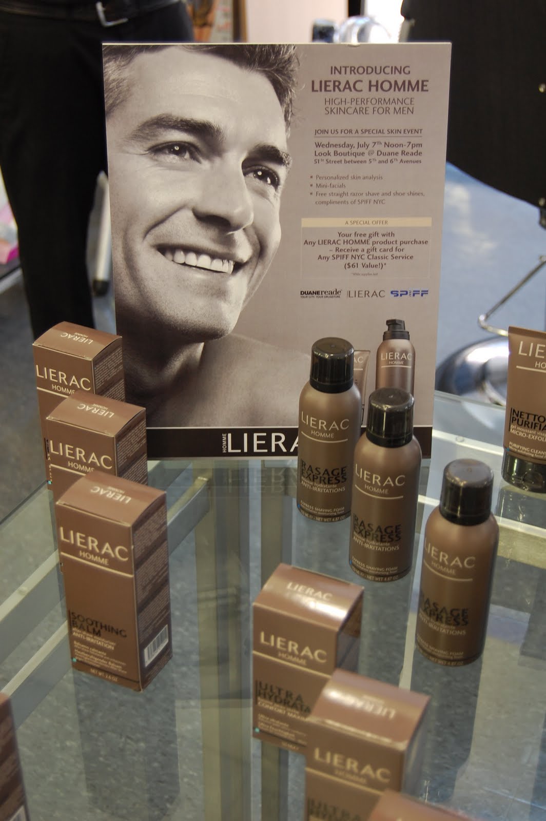 Lierac USA: Heatwave Shaves With LIERAC Homme And SPIFF