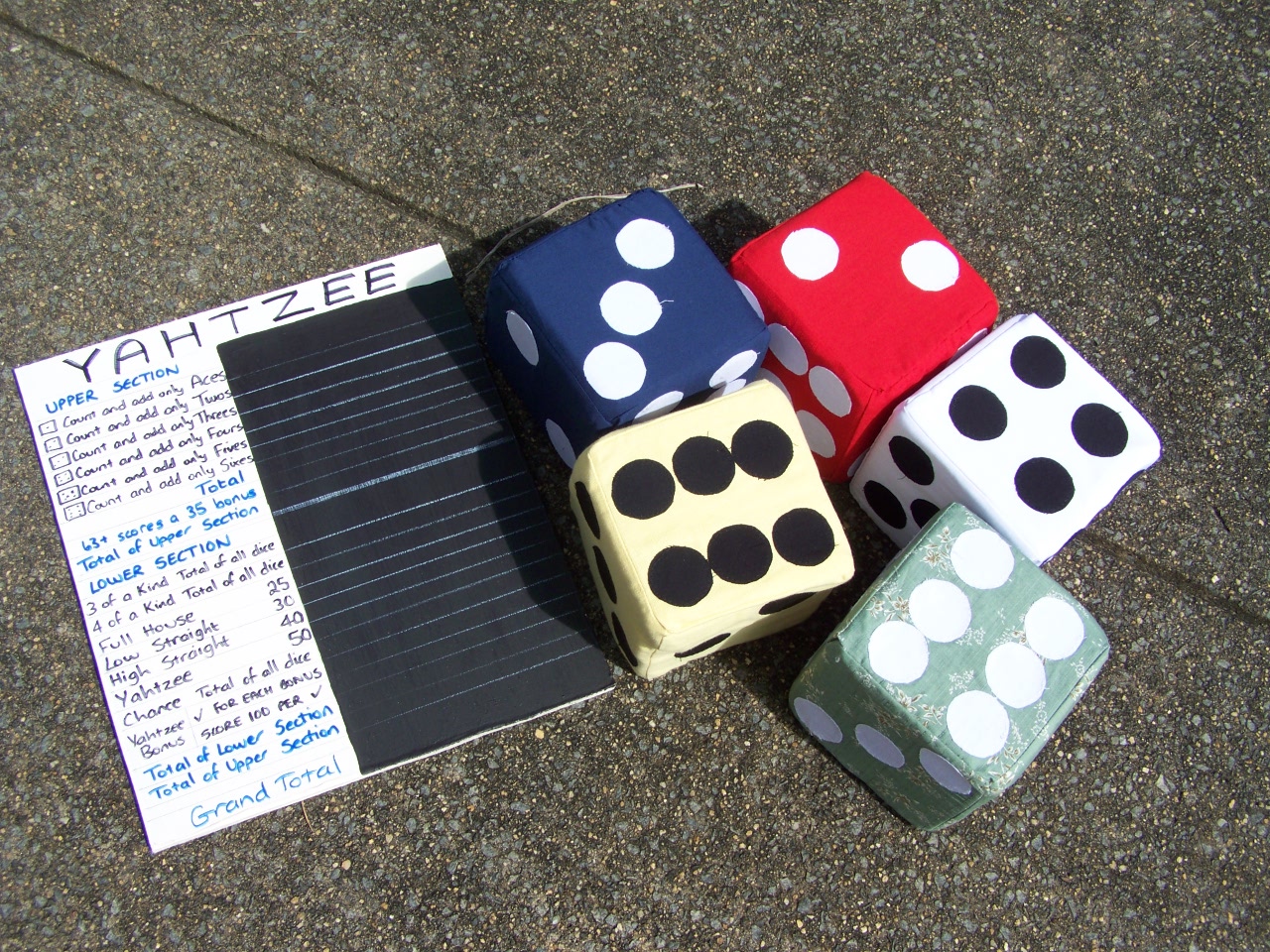 Be Our Best: Yahtzee! Fun with numbers.