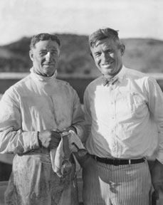 WizardofBaum: David Montgomery as the Tin Woodman and Fred Stone as the ...