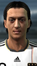 Kits, Faces, Patchs para Pes 2011: Face Mesut Ozil by Felipe Pflanzer