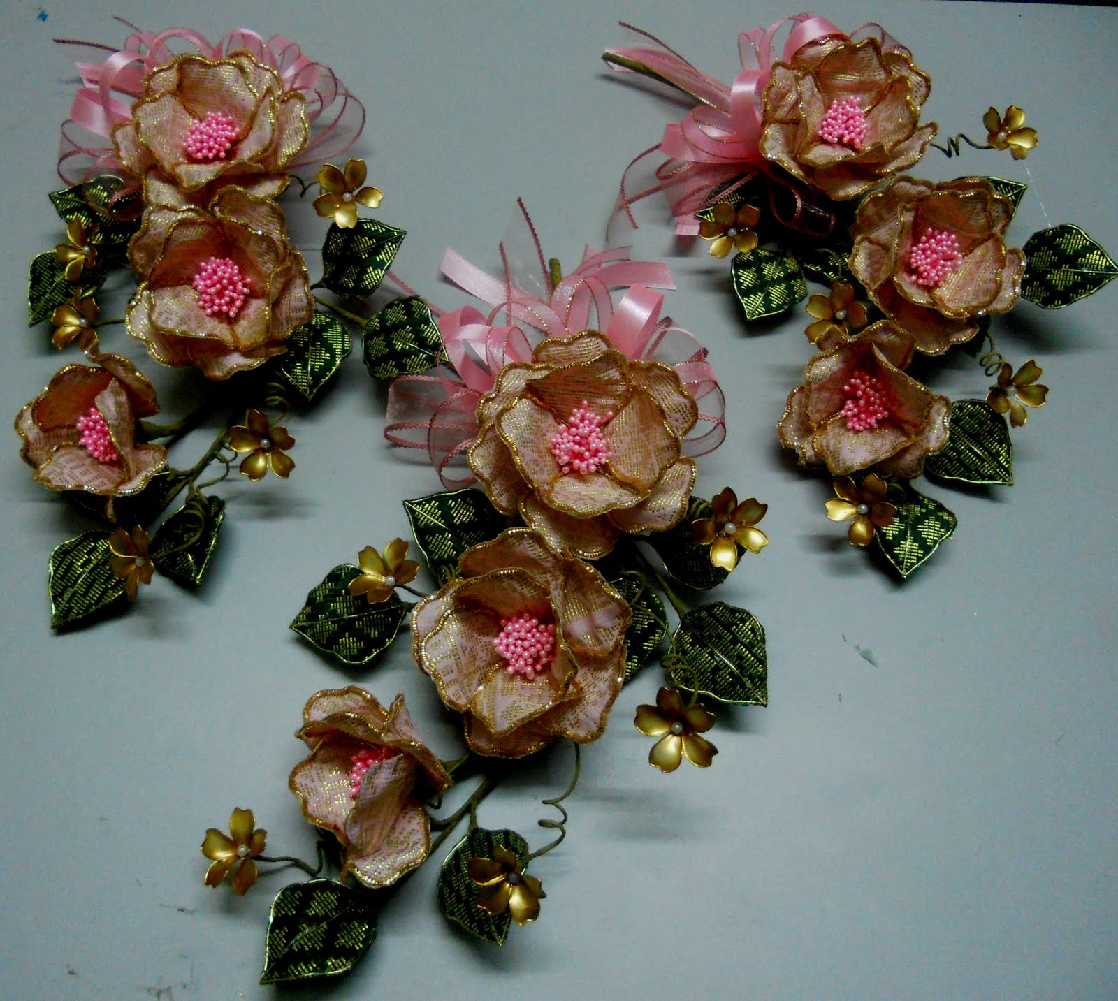 Cemara Qaseh Craft & Deco: BD ~ SONGKET PINK