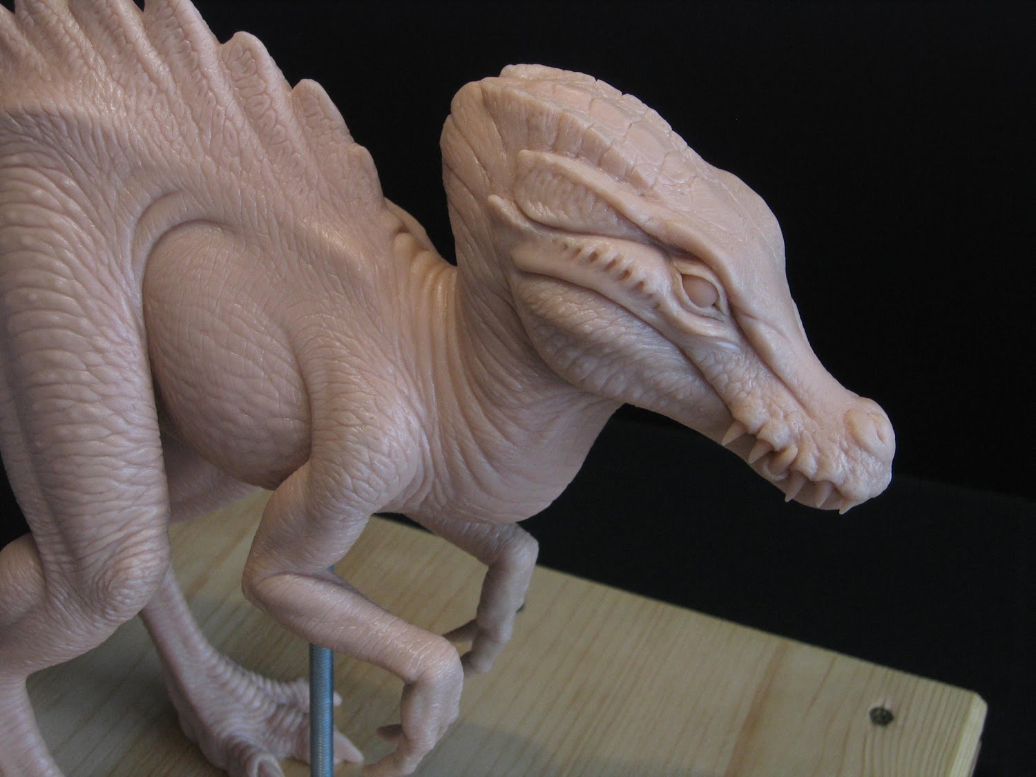 The art of Mate Nagy: Finished Super Sculpey Creature