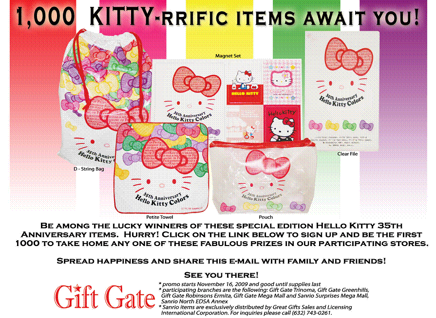 Style Kit: Freebies from Sanrio