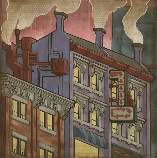 Bryce Huffman Art and Illustration: Burroughs #2 (Mulberry Street Art ...