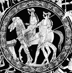 PERSONAJES DE LA GRECIA ANTIGUA: CASTOR Y POLUX