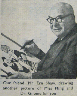 'The Boy Who Wouldn't Grow Up': Ern Shaw’s comic strip cartoons