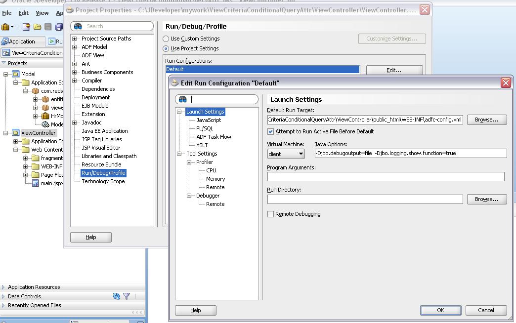 ADF & Weblogic How To: Enable Diagnostic Messages on your ADF Application